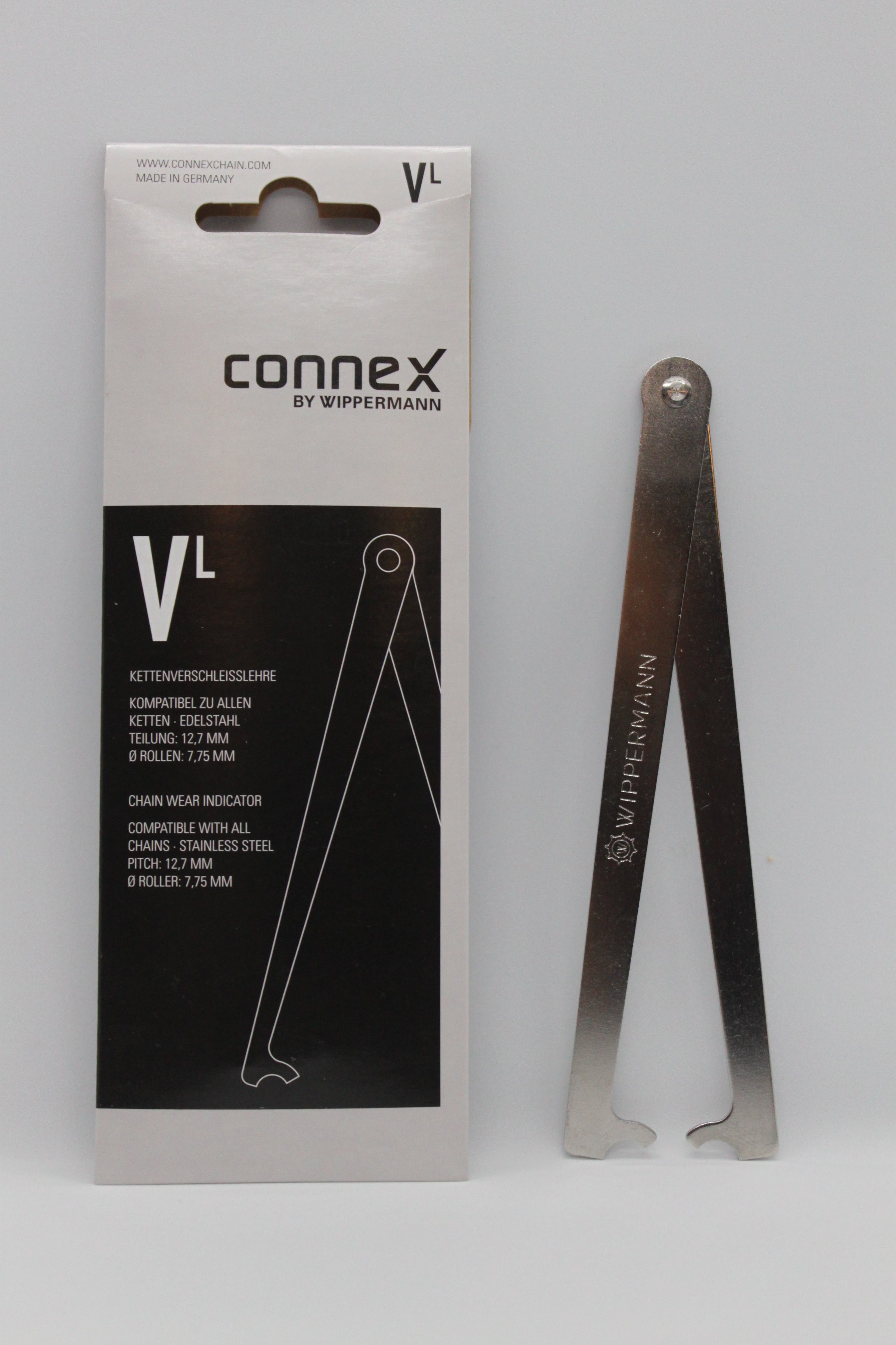 Wippermann Connex chain wear indicator – Badger Wax